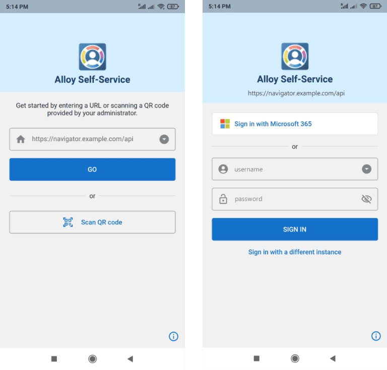 Alloy Self-Service Mobile: Smooth Onboarding with QR Code | Alloy Software