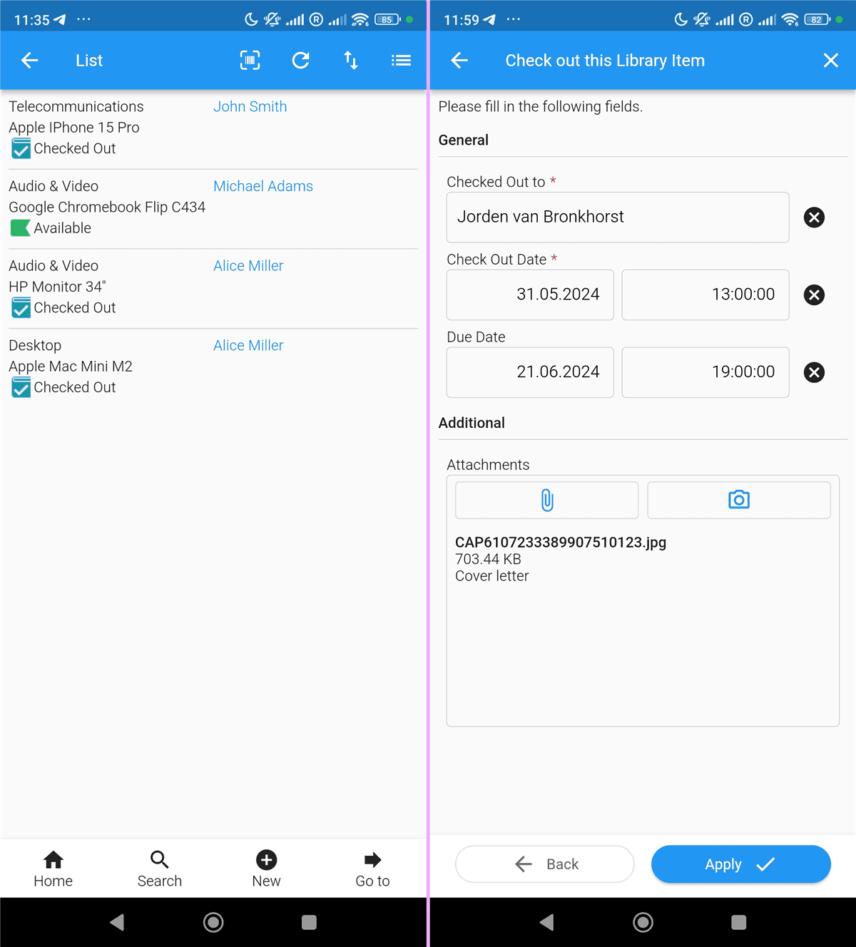 Effortlessly Manage IT Assets and Handle Equipment Checkouts on Mobile! | Alloy Software