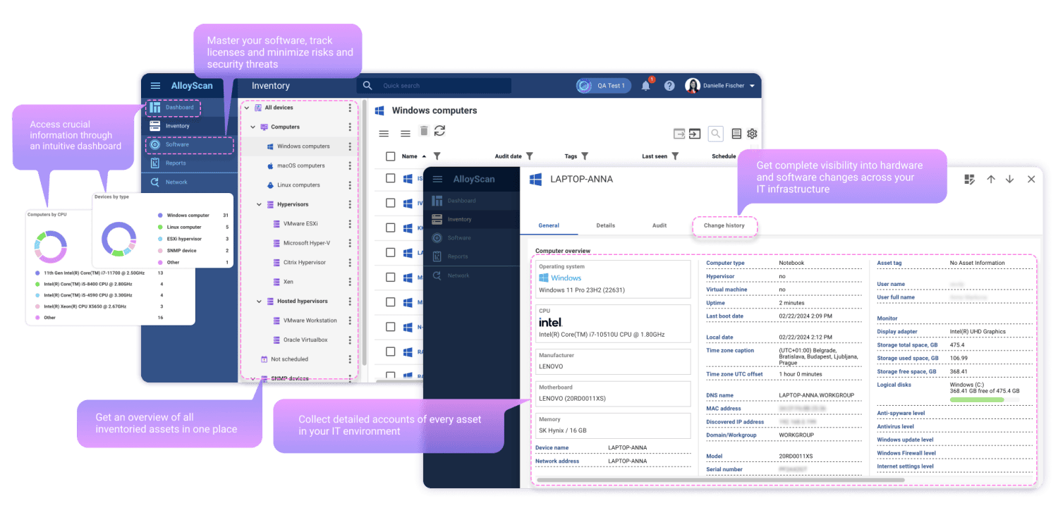 Network Inventory Management Software | Alloy